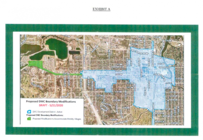 NOTICE OF PROPOSED DEVELOPMENT DISTRICT BOUNDARY MODIFICATION ...