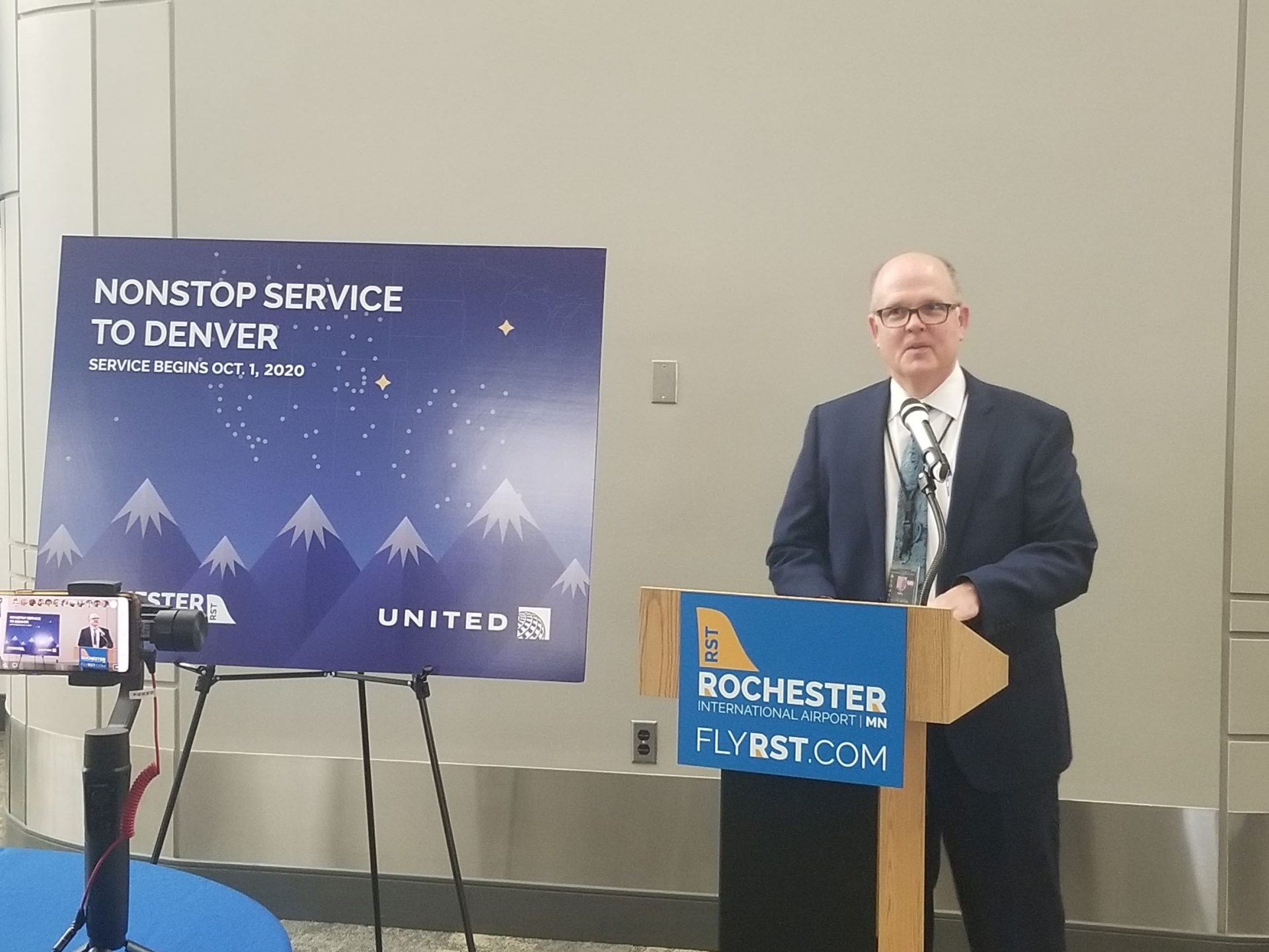 Rochester International Airport launches new direct service to Denver ...